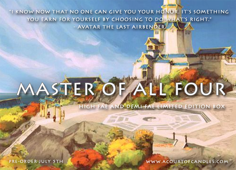 July's Limited Edition Box: Master of All Four – A Court of Candles