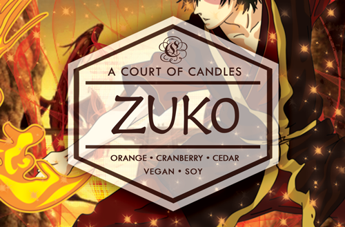 A Court of Candles - Zuko - Soy Candle